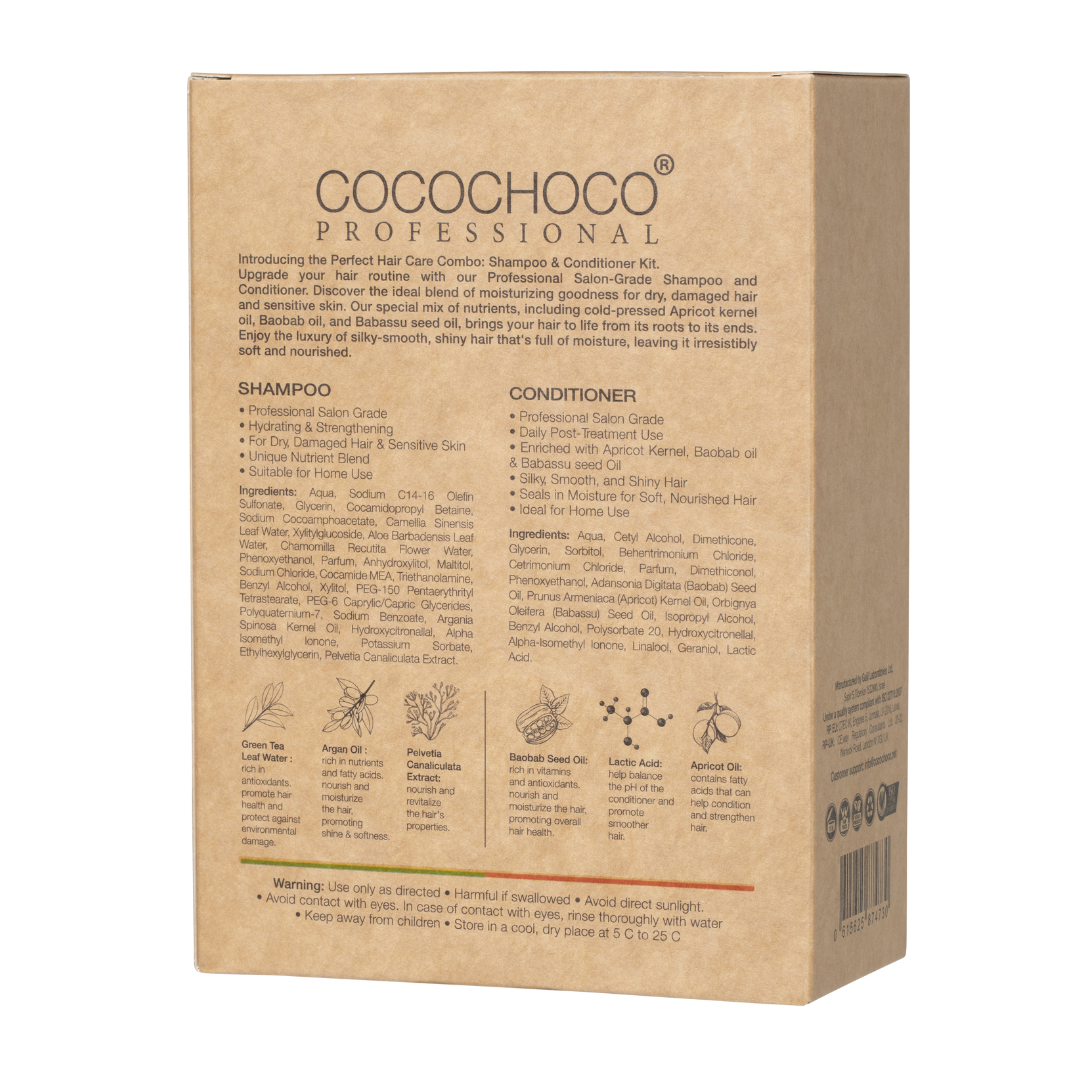 Cocochoco Aftercare Sulphate-Free Shampoo & Conditioner Set - 400ml ea ...